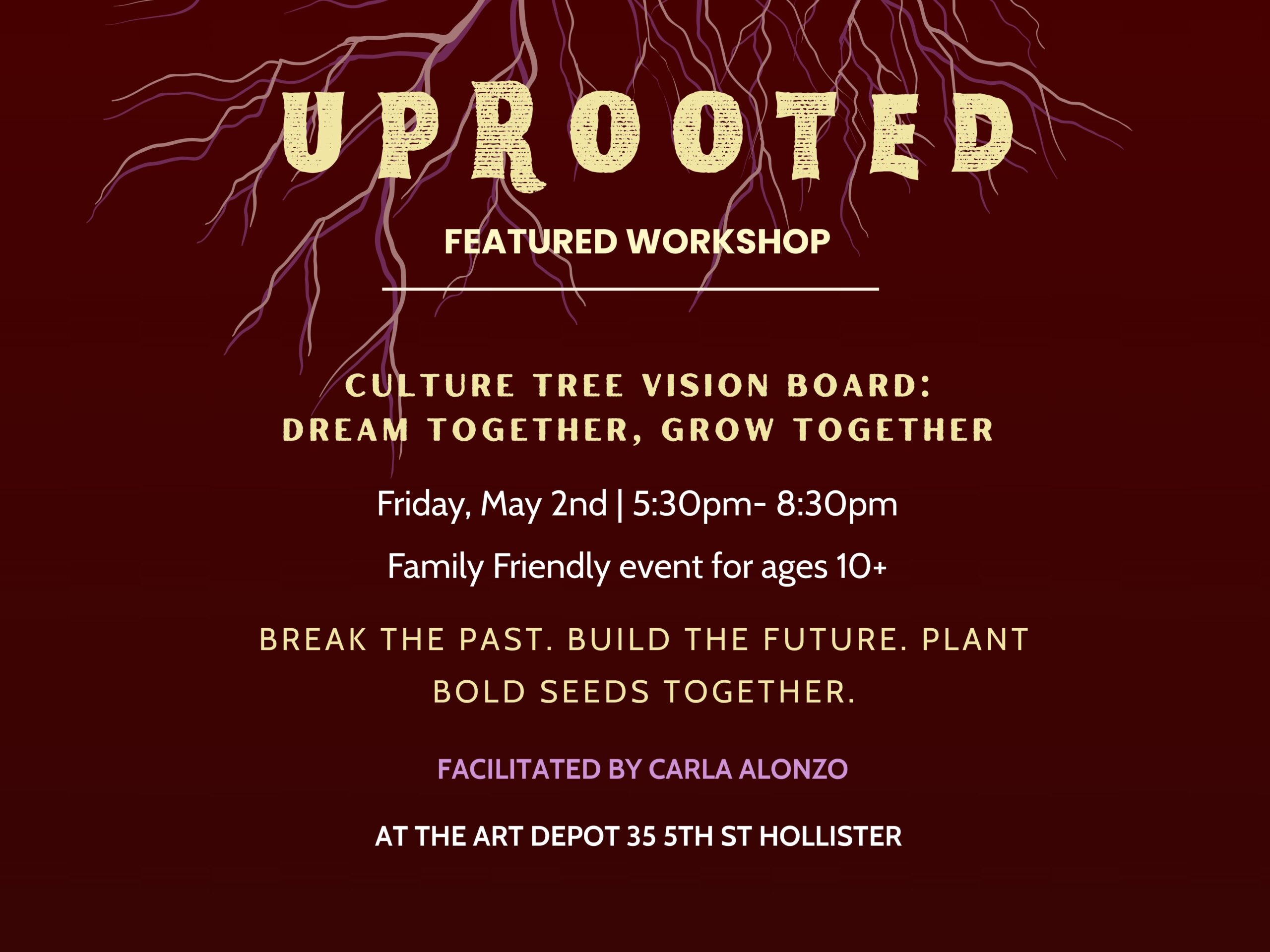 Culture Tree Vision Board: Dream Together, Grow Together – San Benito ...