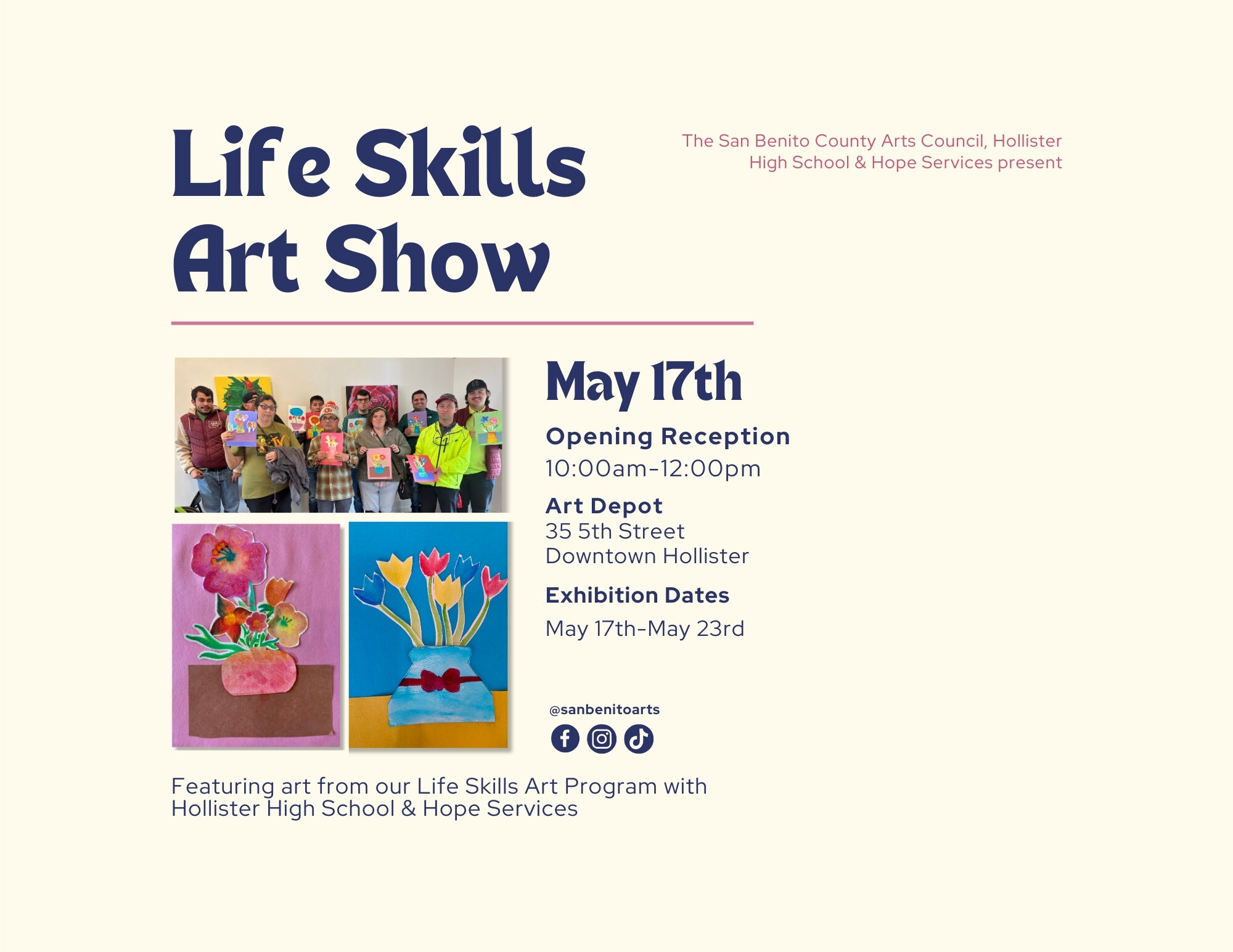 Life Skills Art Show 2025 – San Benito County Arts Council